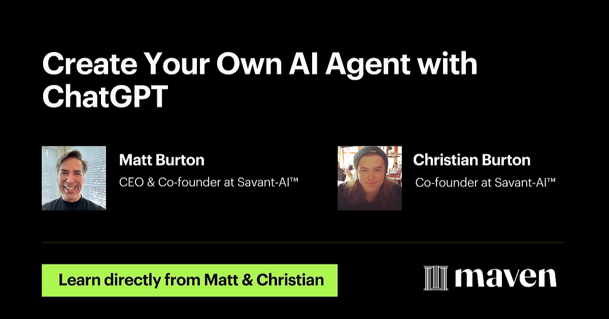 Create Your Own AI Agent with ChatGPT